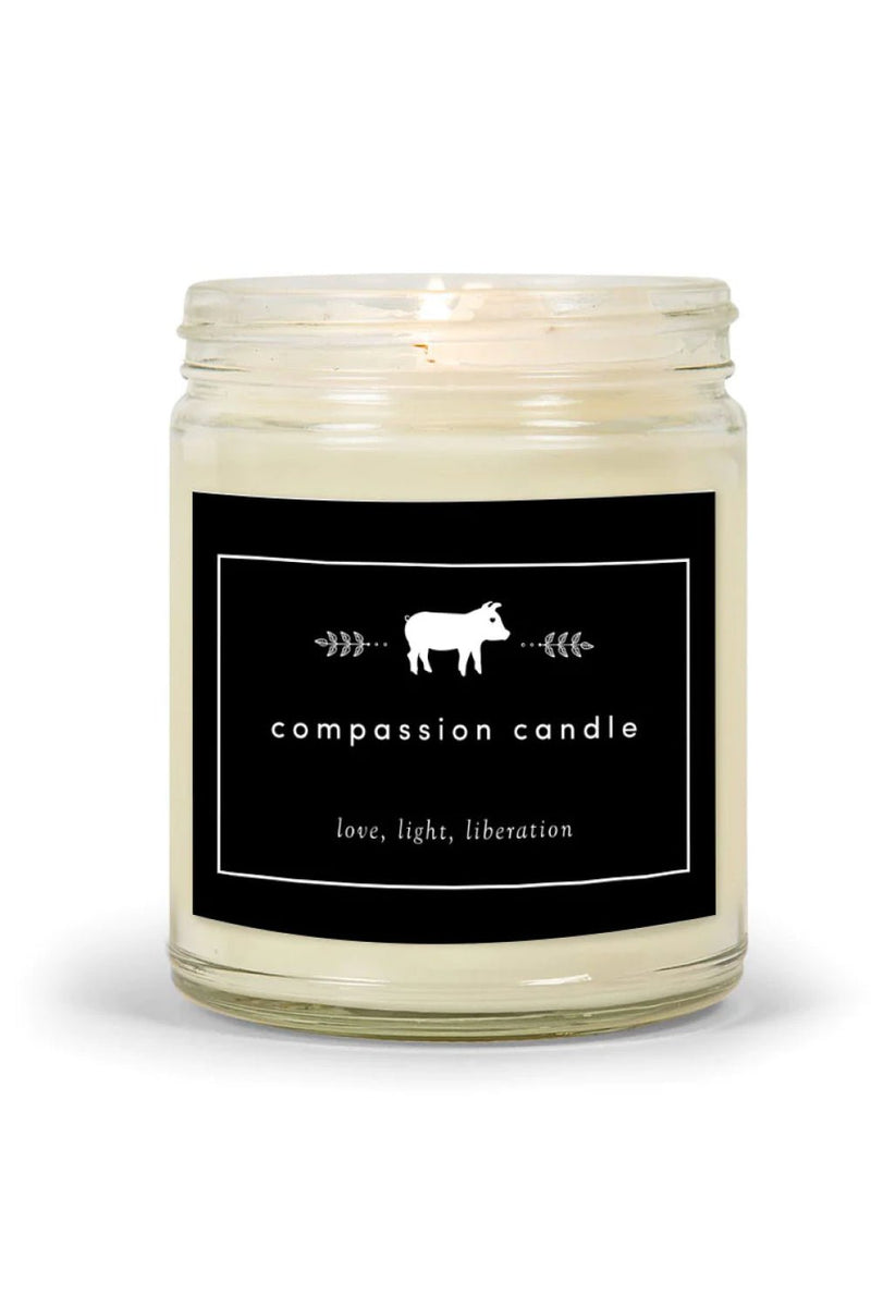Compassion Candle, Piglet | Mercy For Animals – ShopMFA.com